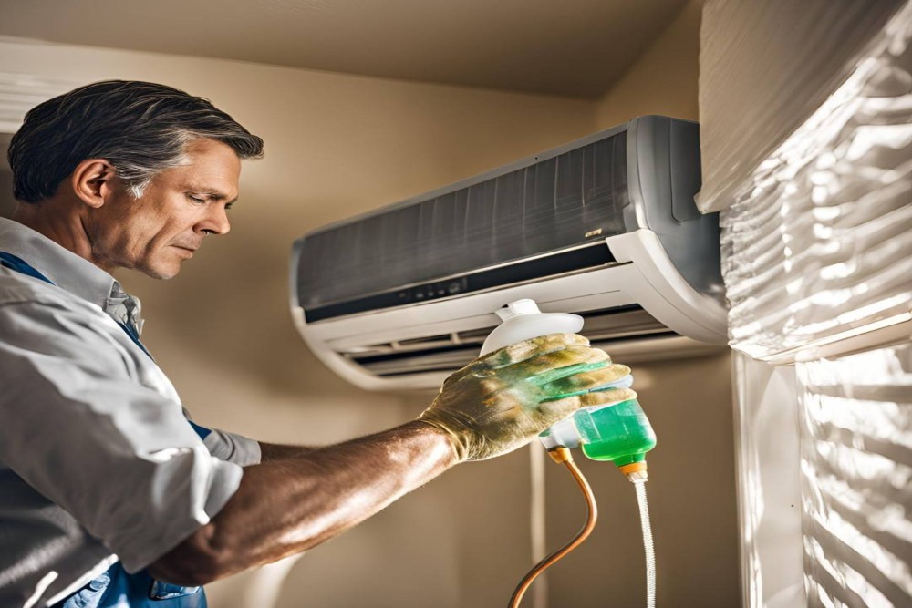 Aircon Condenser/Compressor Chemical Wash in SIngapore